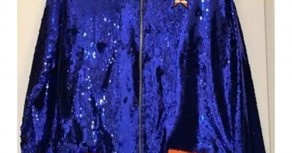 Astros Sequin Varsity Jacket