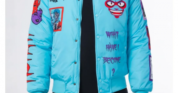 Baby Blue Mutant Bomber Jacket