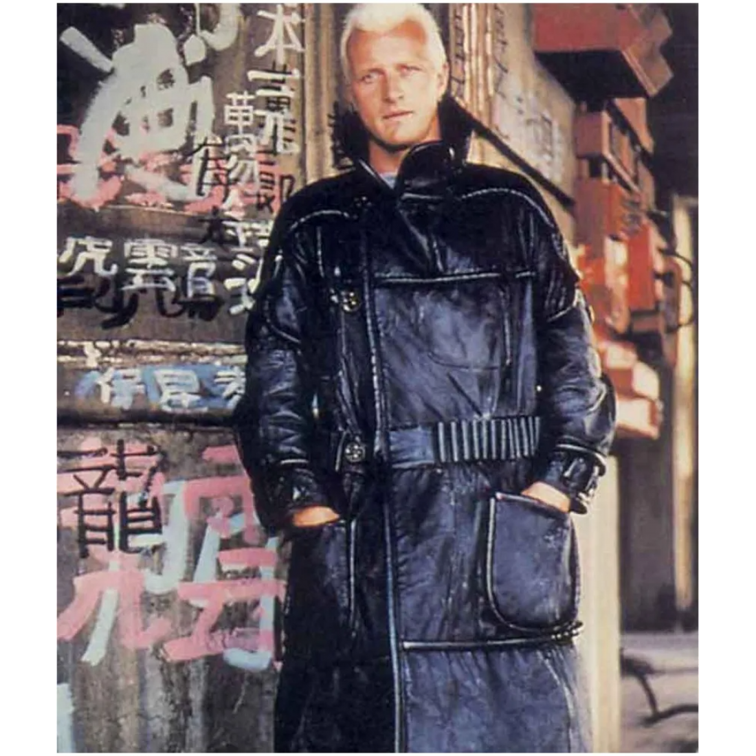 Blade Runner 1982 Rutger Hauer Leather Coat