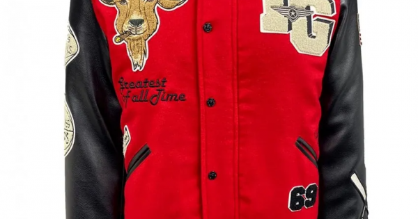 Top Gun Goat Varsity Jacket