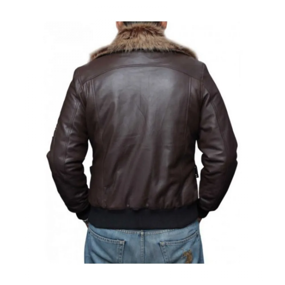Vulture Spiderman Homecoming Brown Leather Jacket