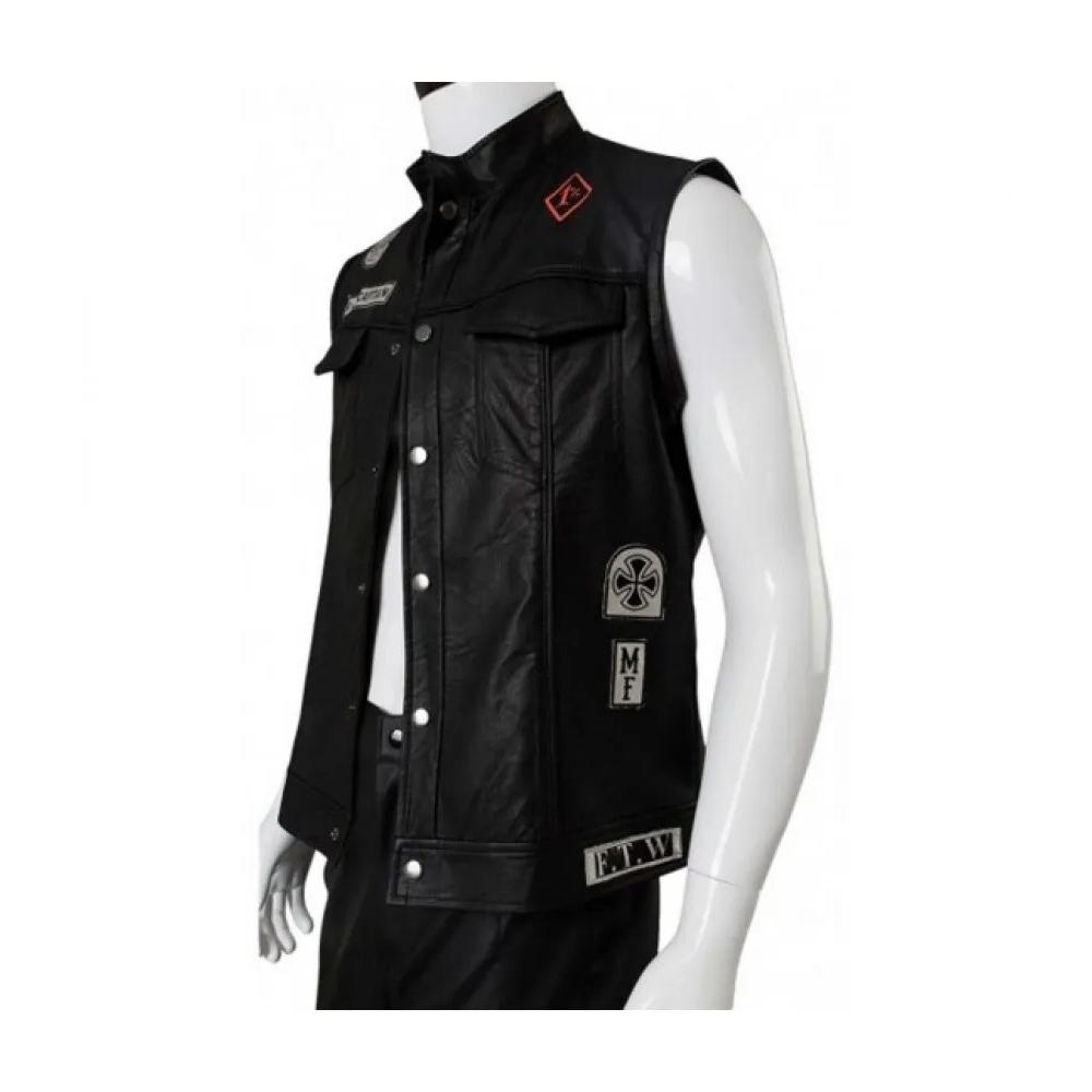 Deacon St. John Leather Vest - Days Gone Adventure Wear