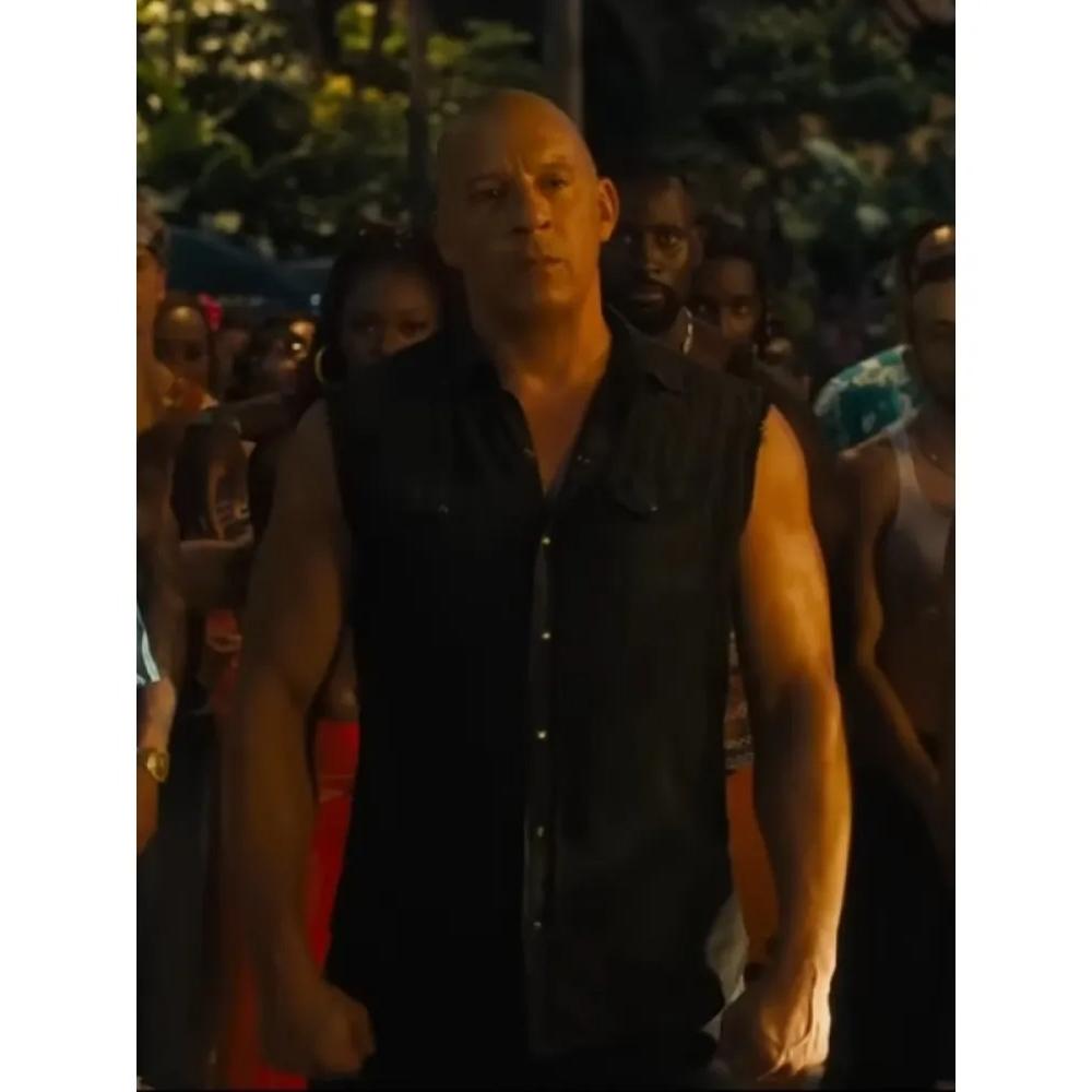 Dominic Toretto Fast X Black Vest