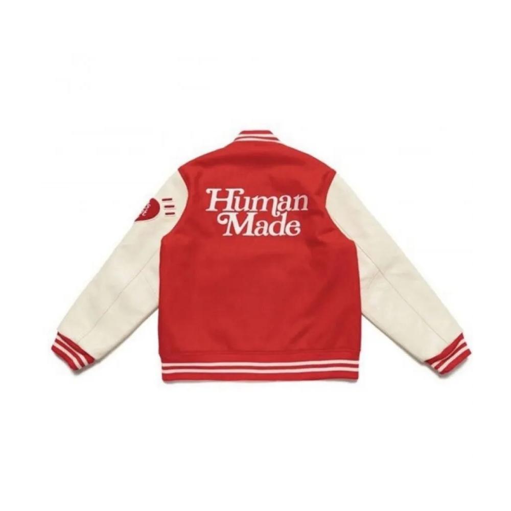 Girls Don't Cry Varsity Jacket by Dry Alls Human Made