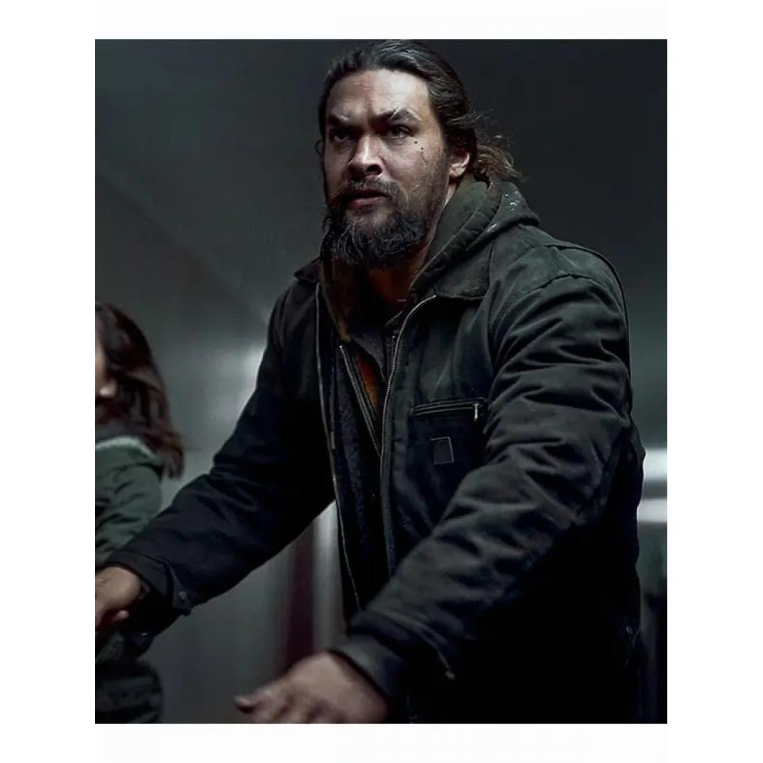 Momoa's Black Swagger Jacket
