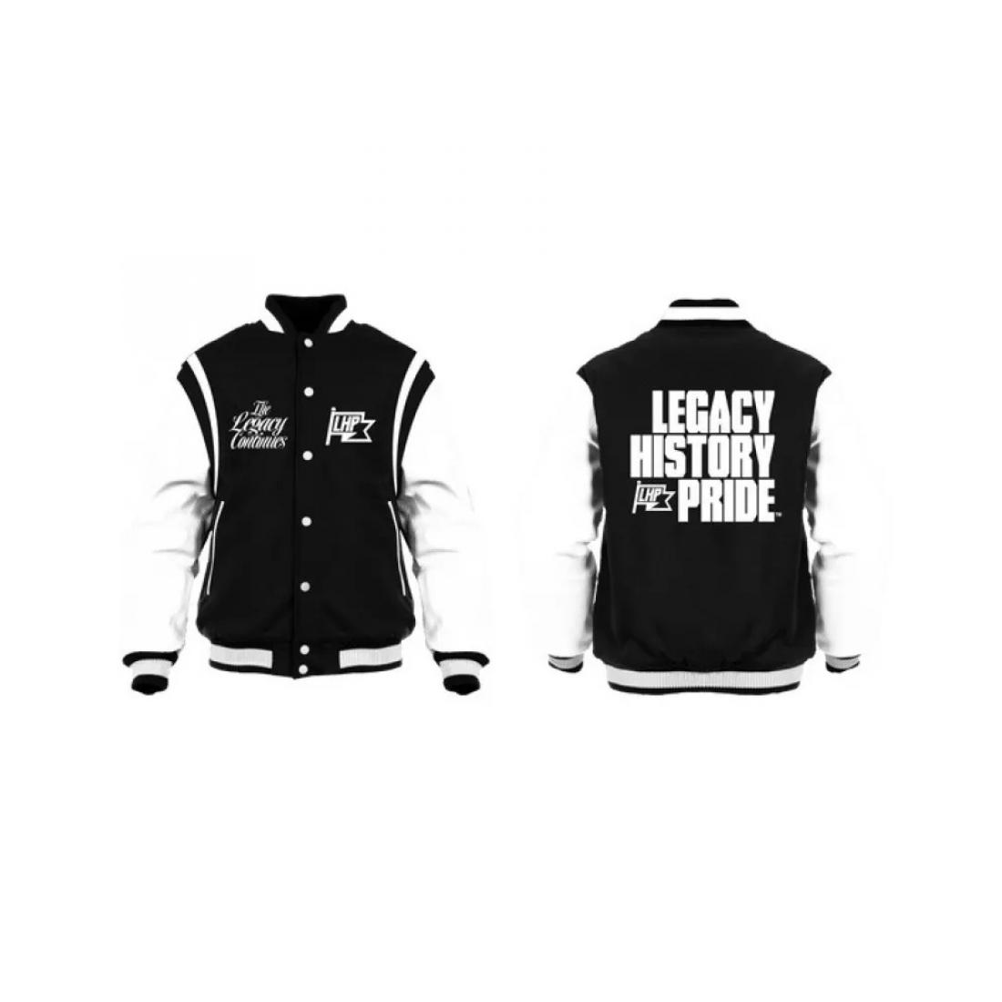 Legacy History Varsity Jacket - Pride Motto Chic